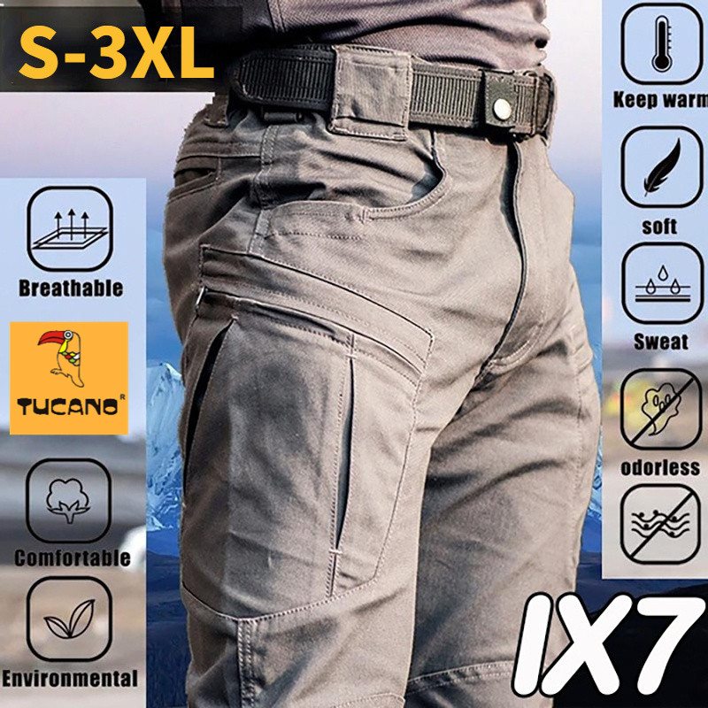 Tucano Outdoor Waterproof SWAT Military Trousers Casual Multi Pocket IX7 Tactical Pants Male ...