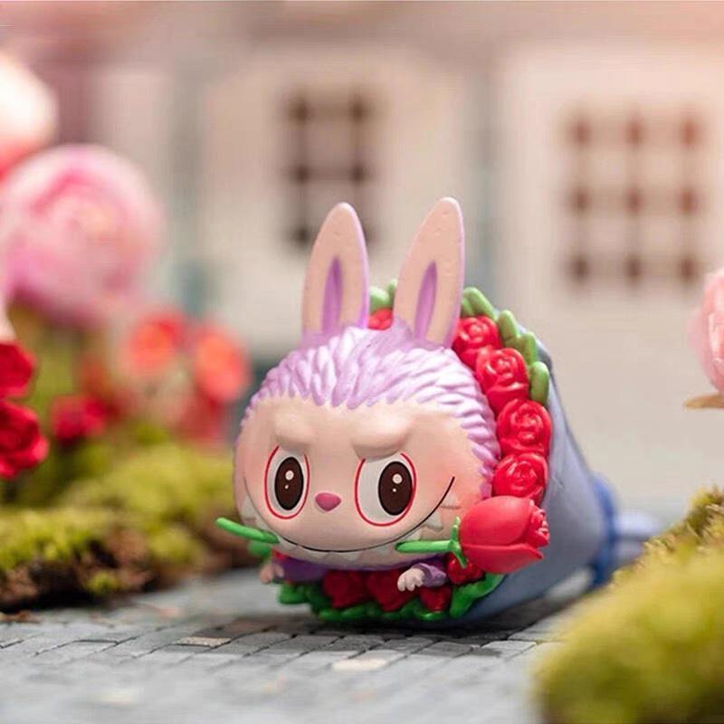 Genuine LABUBU LABUBU Flower Elf Series Mystery Box Pop Mart Girl Gift ...