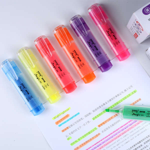 highlighter set highlighter Oriental highlighter: Students use 7 colors ...