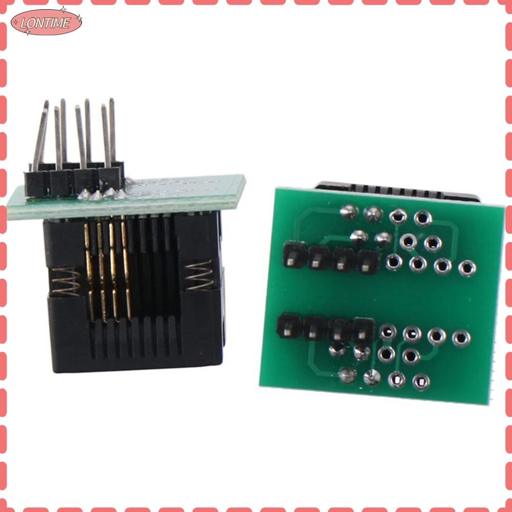 LONTIME STORE 2pcs Attiny85 programmer, SOP8 Black Ic socket, IC ...