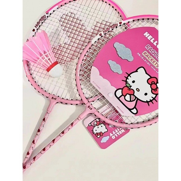 badminton set bad minton racket badminton hellokitty badminton racket ...