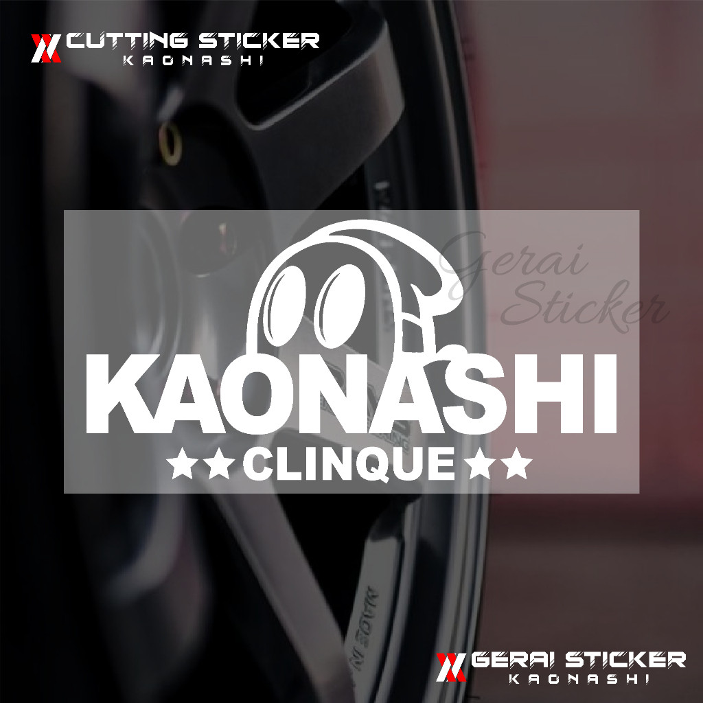 Kaonashi Car Glass sticker Car Rear Glass sticker all Car sticker ...
