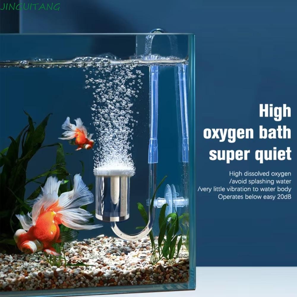 JINGUITANG Acrylic Air Pump, Nano Bubble Bar Fresh Air Stone Fish Tank ...