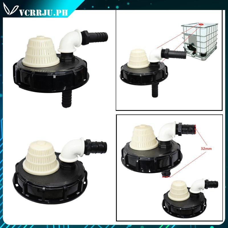 [vcrrju] Outdoor Garden Plastic IBC Tank Lid Adapter Filter Cover IBC ...