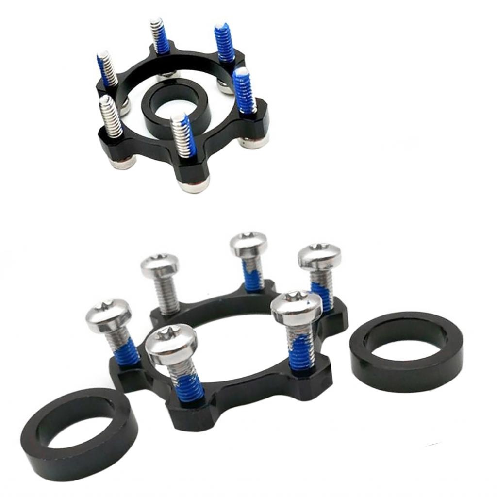 Bicycle Freewheel Threaded Hubs Disk Disc Brake Rotor Aluminium Alloy 6 ...