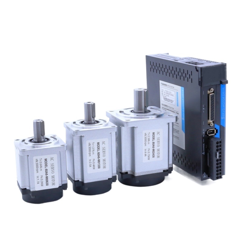 200W400W750W1000W/60/80 AC servo motor set constant torque 3000 high ...