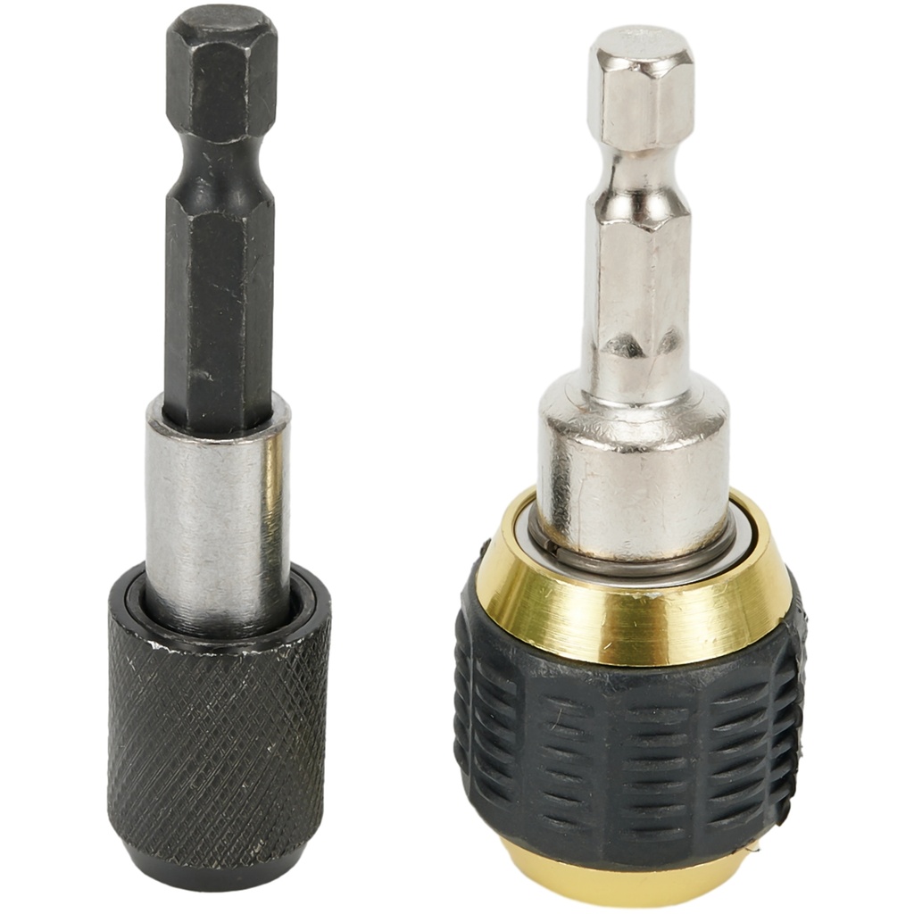 2pcs Hex Shank 60mm Keyless Drill Chuck Driver Quick Change Convertor ...