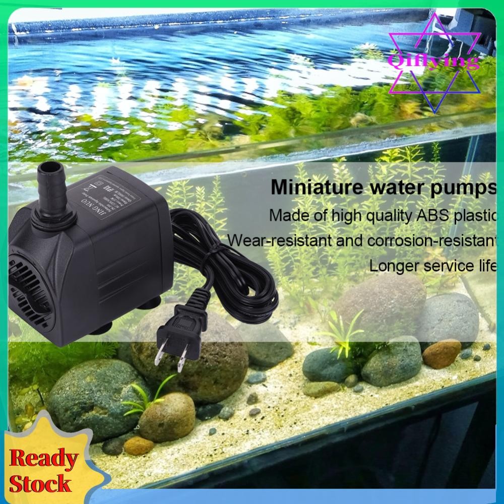 1800L/H Mini Submersible Water Pump 25W Fountain Pump for Hydroponics ...