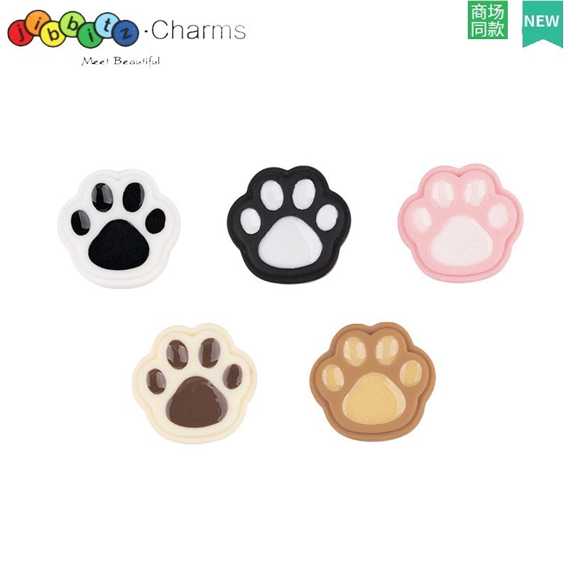 Jibbitz For Crocs Paw print Crocs Accessories Crocs Jibbitz Charms ...
