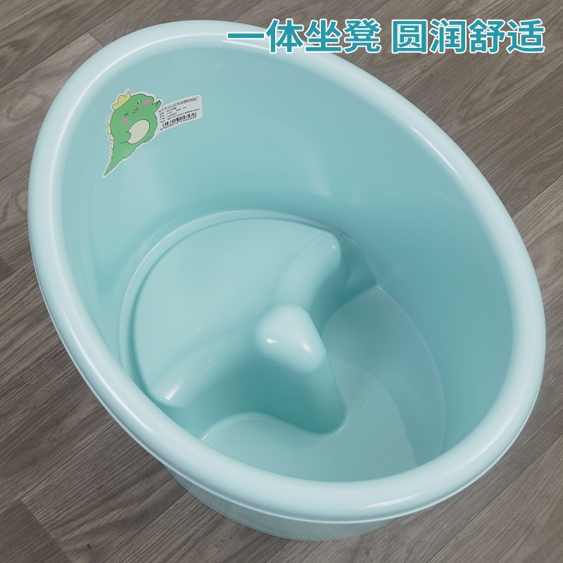 Large Baby Bath Barrel Children Bath Swimming Bucket Baby Bathtub Bath ...