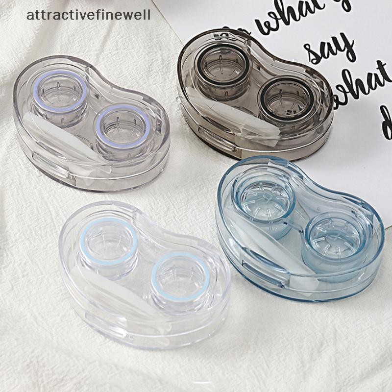 [attractivefinewell] Cosmetic Contact Lens Box High-end Transparent ...