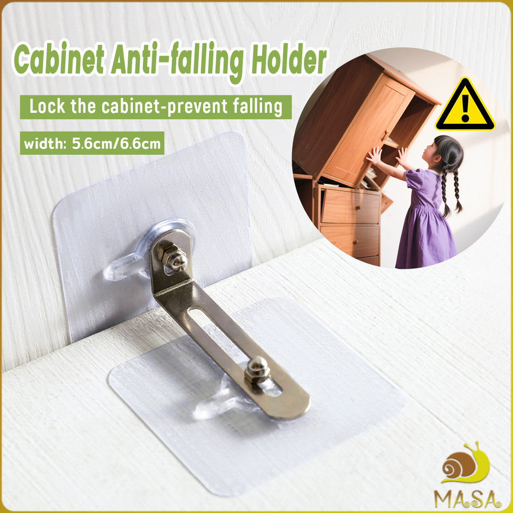 MASA Furniture Cabinet Anti-falling Support Fixator for Kids Safety ...