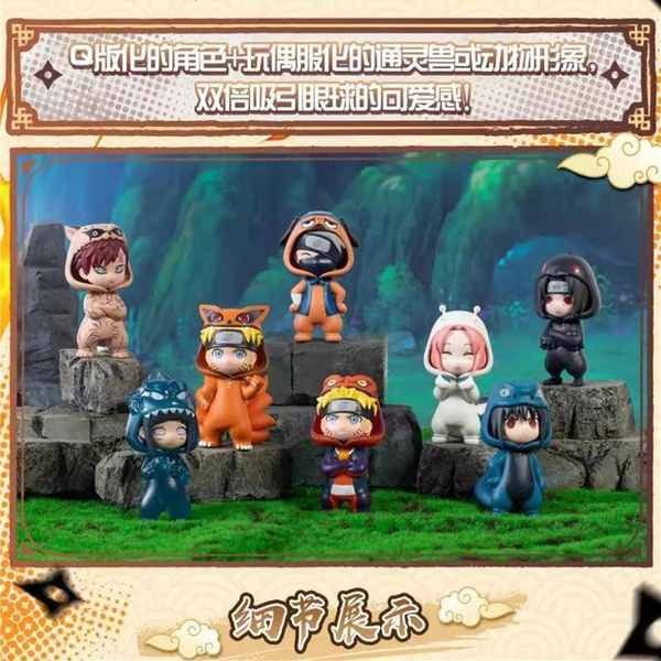 naruto action figures Genuine Bandai cos Naruto Shippuden Q Edition ...