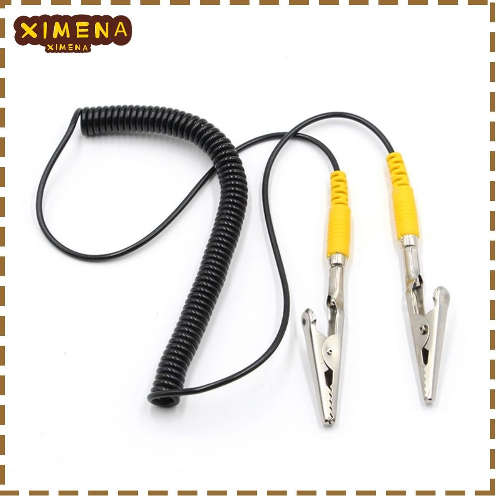 XIMENA Anti-Static ESD Grounding Cable, 2mm 180cm / 71" Coiled Cord ...