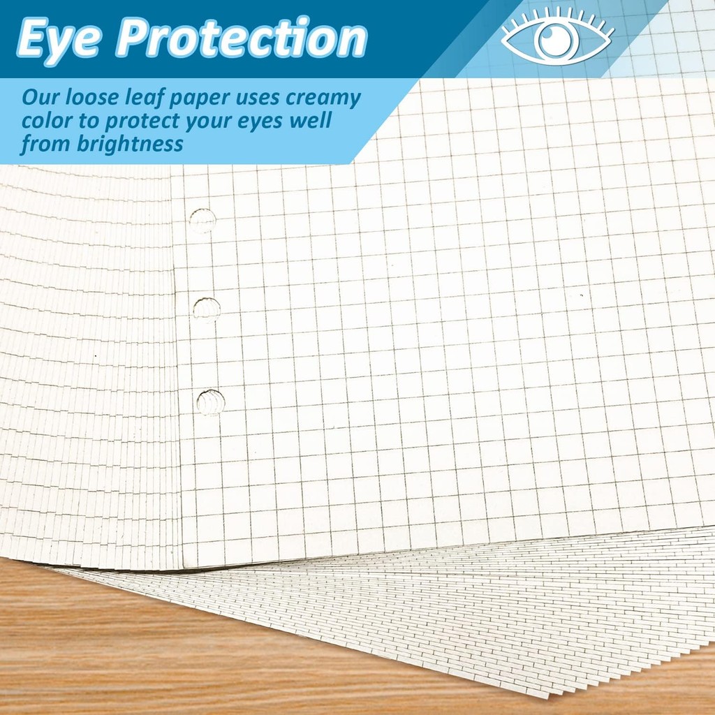 A5 Dotted Paper Refill, 3 Packs Binder Paper, Loose Leaf Paper Journal ...