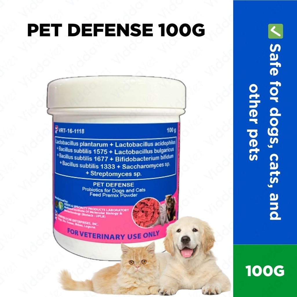 Pet Defense Probiotic Formula 100g for All Pets | Shopee Philippines