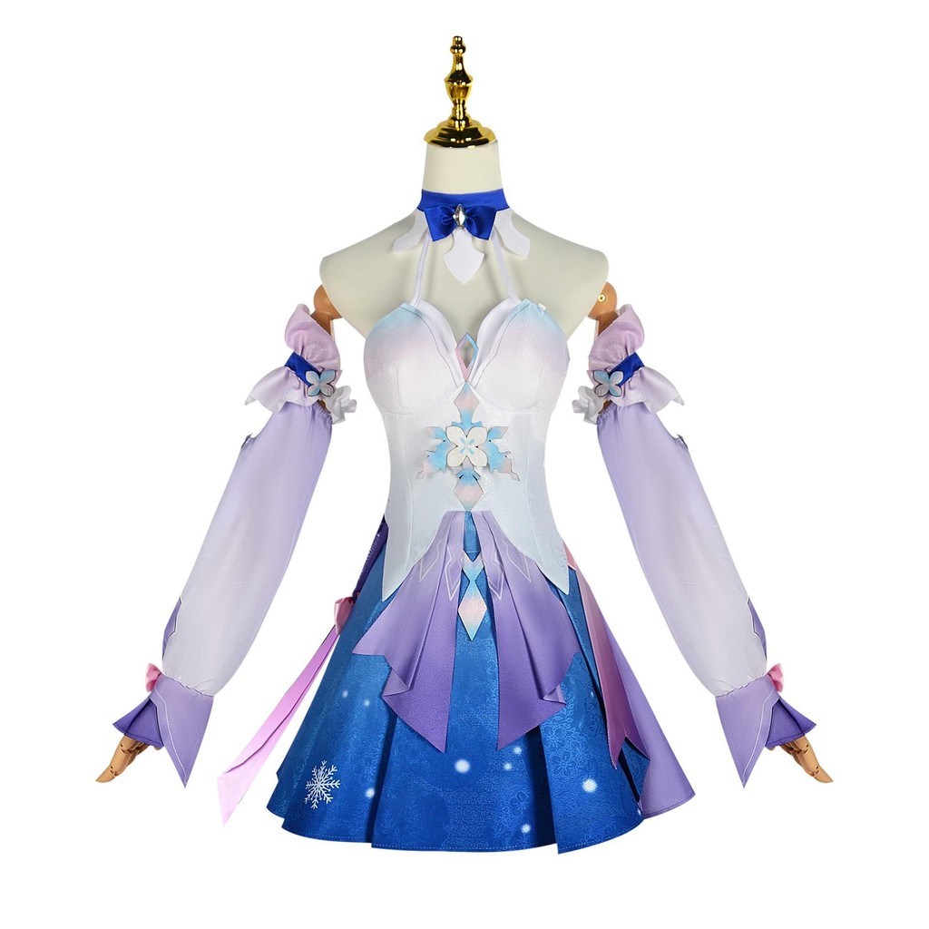 Honkai Star Rail March 7th Dress Set Costume Cosplay Party Role Play ...