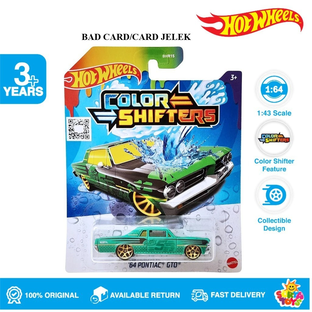 Hot Wheels Color Shifters 64 Pontiac Gto | Shopee Philippines