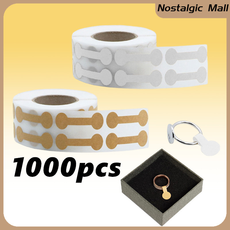 1000pc Blank Jewelry Price Tag Self Adhesive Price Labels Sticker For ...