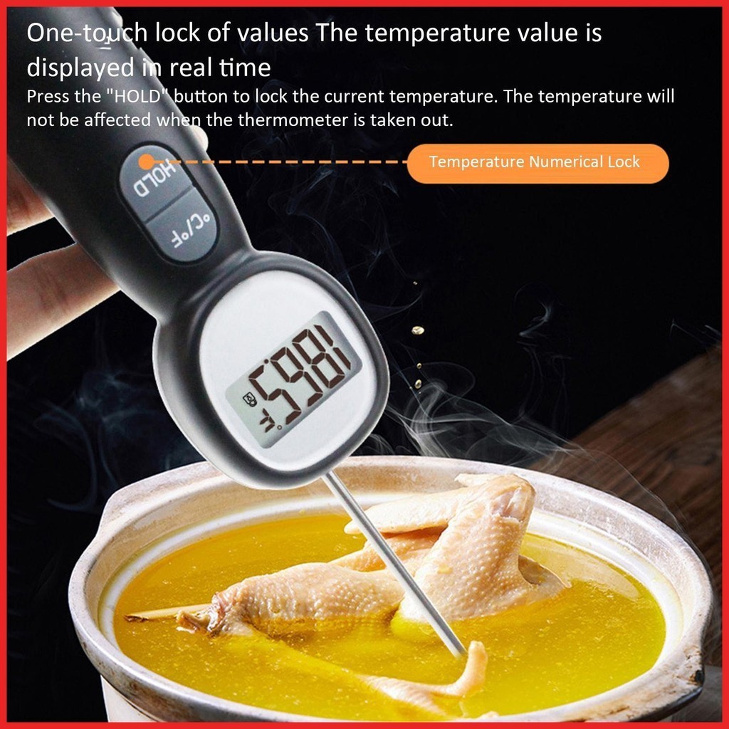 Kitchen Thermometers Digital Fast Precise Cooking Thermometers Digital ...