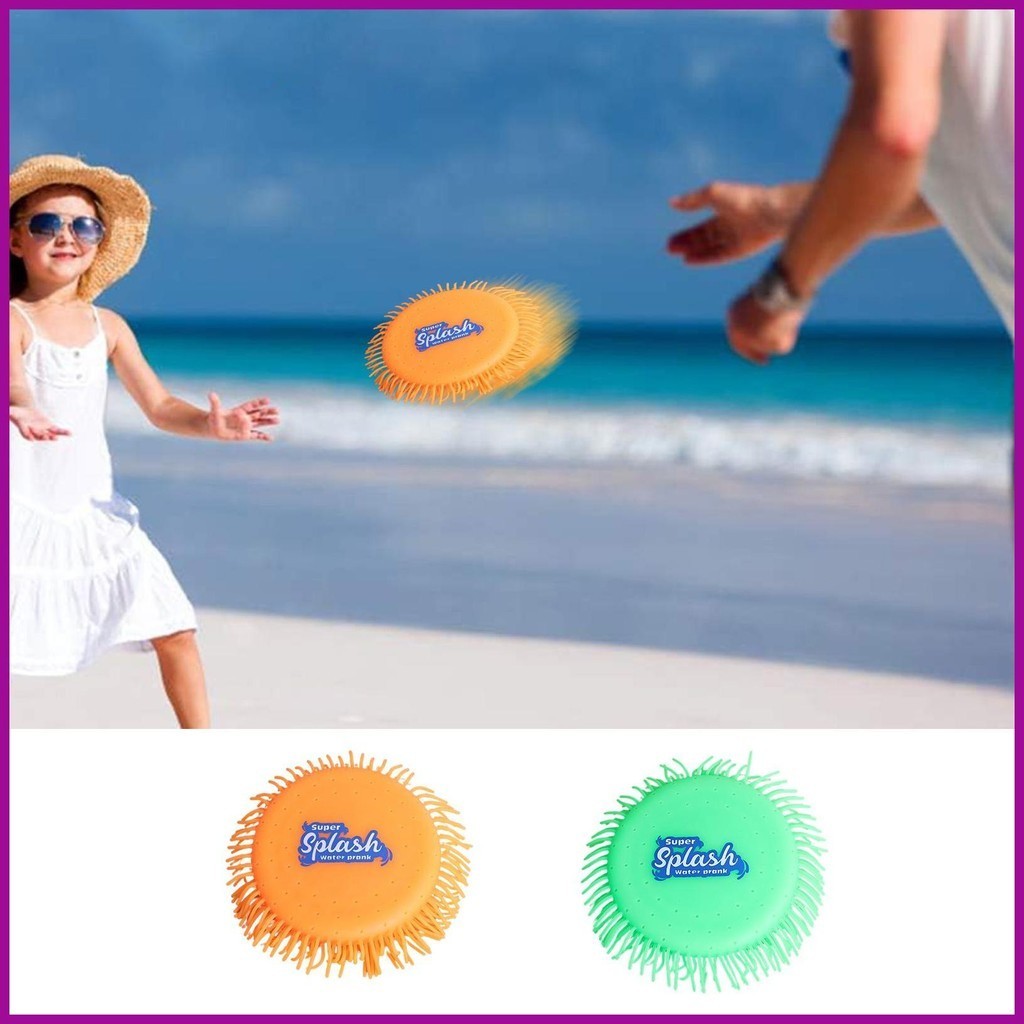 Flying Disc for Pool Soft Bath Toy Flying Disc Outdoor Water Sensory ...