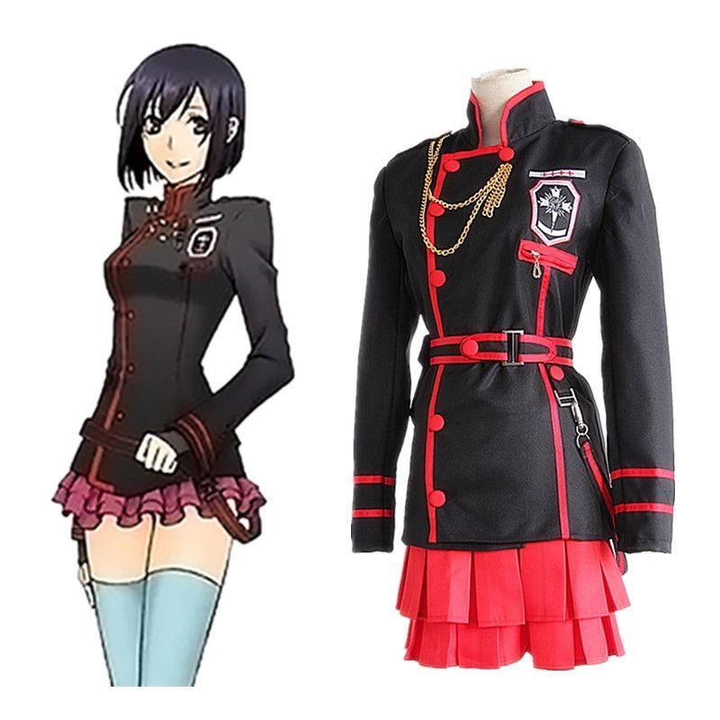 D.gray-man Lenalee Lee cosplay costumes Exorcist's uniform 3 ...