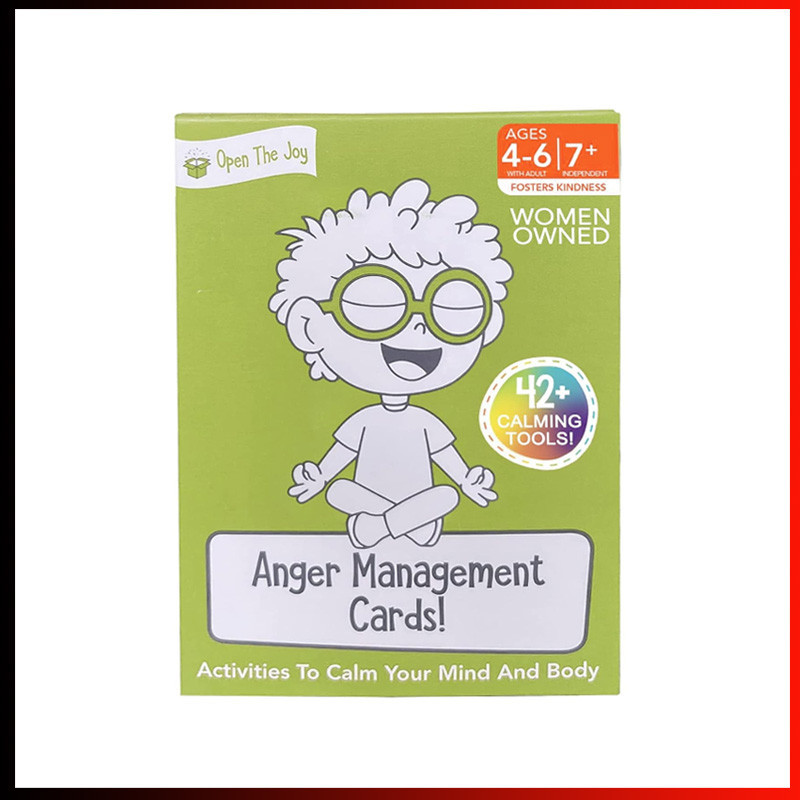 Anger Management Cards for Kids - Control Feelings with a Fun Card Game ...