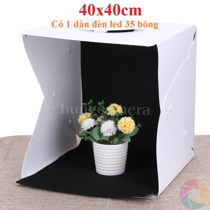 Product photography box with Led light and backdrop | Shopee Philippines