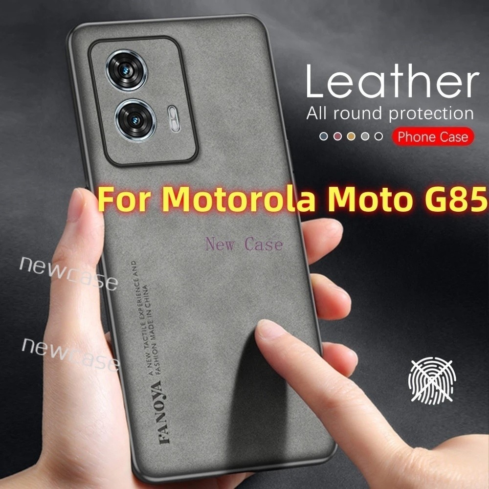 Luxury Sheepskin Leather Casing For Motorola Moto G85 5G 2024 MotoG85 G ...
