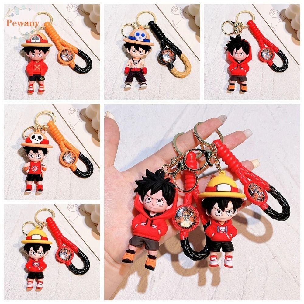 PEWANYZZ Luffy Doll Key Chain, Chopper Ace Sauron Chopper Ace Key Ring ...