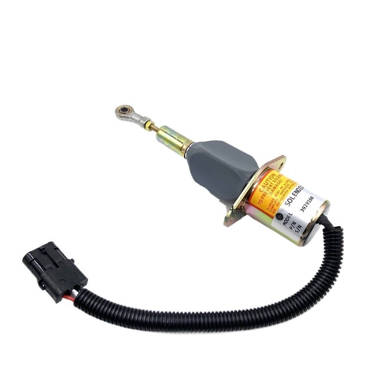 Oil cut flameout solenoid valve 3928160 12V 3928161 for Cummins motor ...