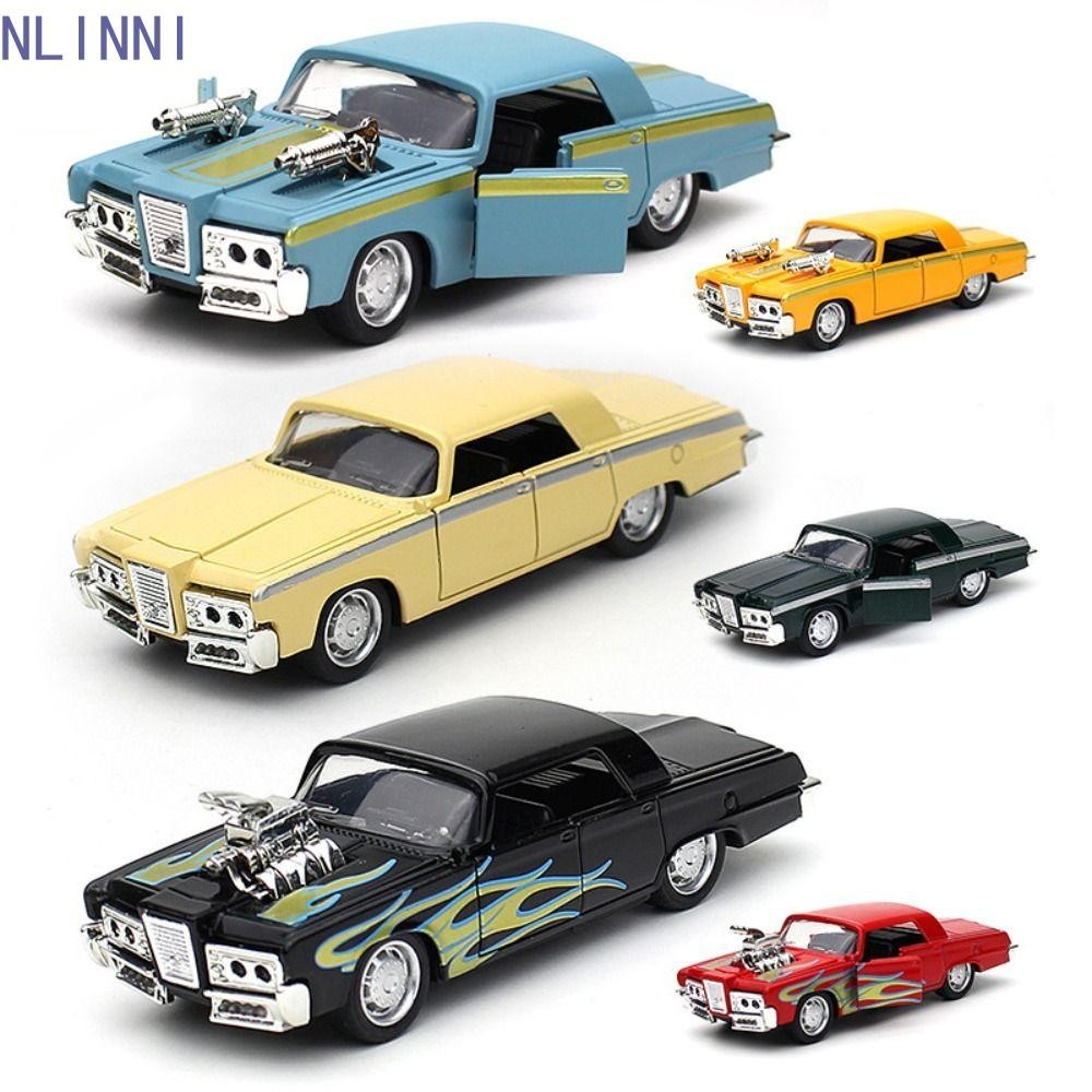 NLINNI Alloy Car Model, Open The Door Diecasts Pullback Car Toy ...