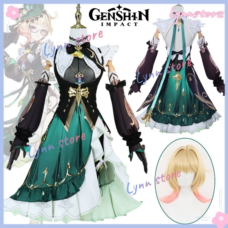 GENSHIN EMILIE Cosplay GENSHIN IMPACT Cosplay Costume Anime Role Play ...
