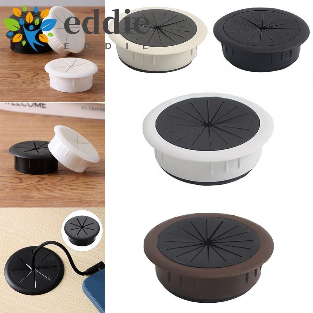 26EDIE Wire Hole Covers Grommet, Dustproof Universal Cable Hole Cover ...