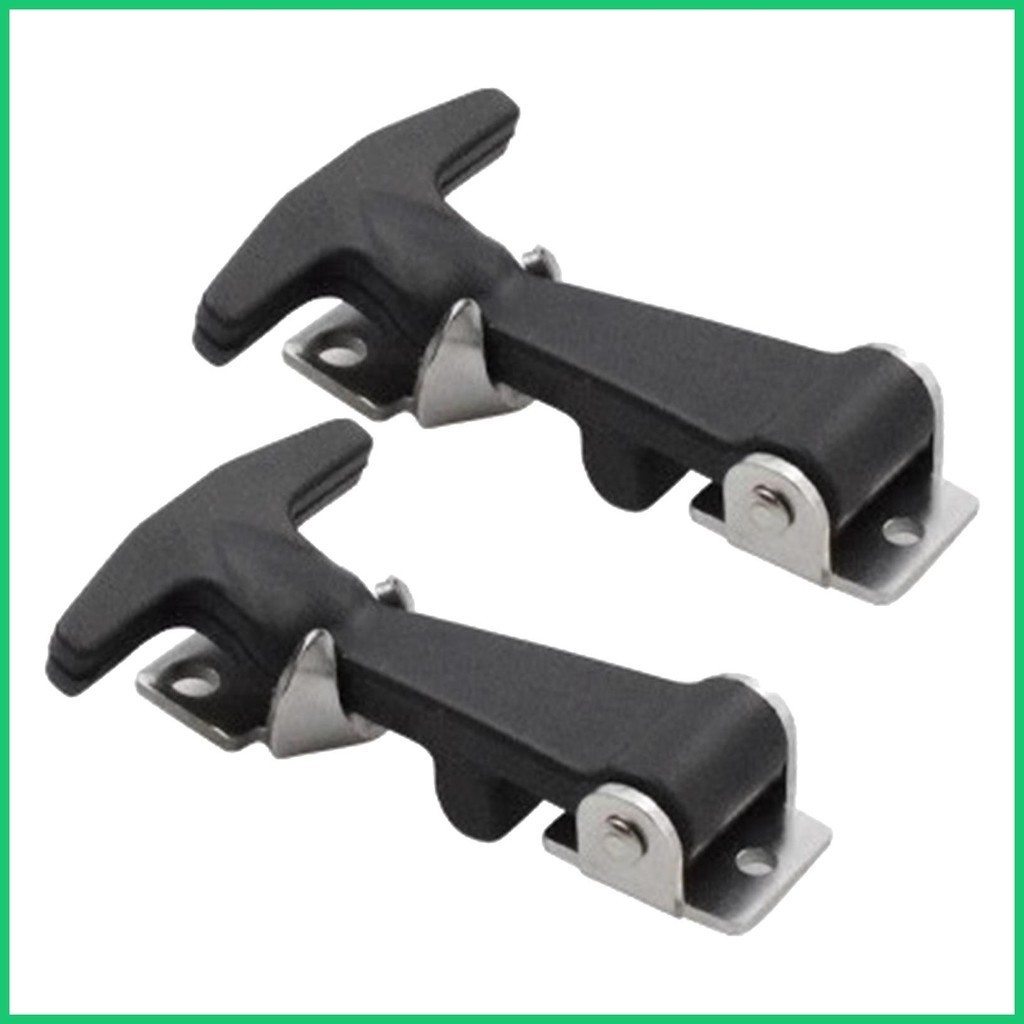 Rubber T Handle Latches 2pcs Heavy Duty Hood Catch Flexible Vehicle ...