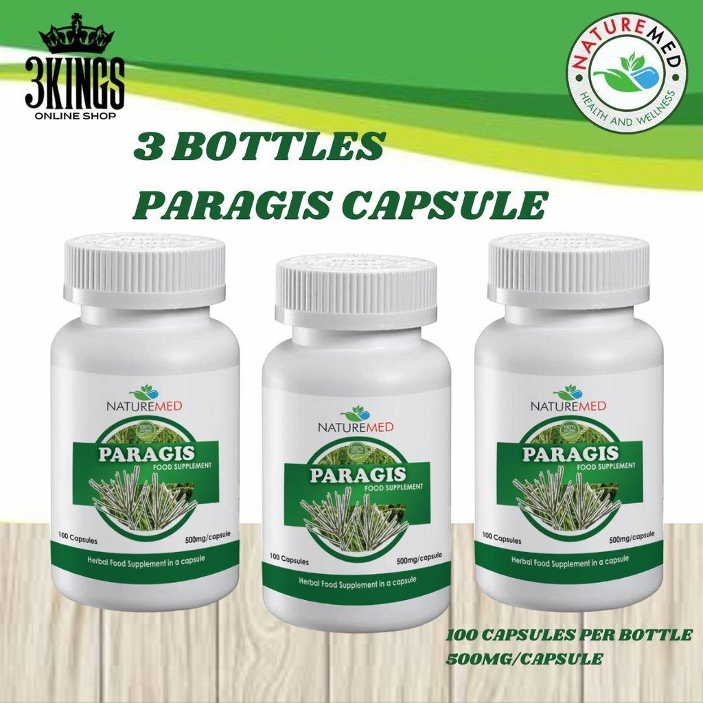 Paragis Capsule (NATUREMED) 50mg per Capsule | 100 Capsules per Bottle ...