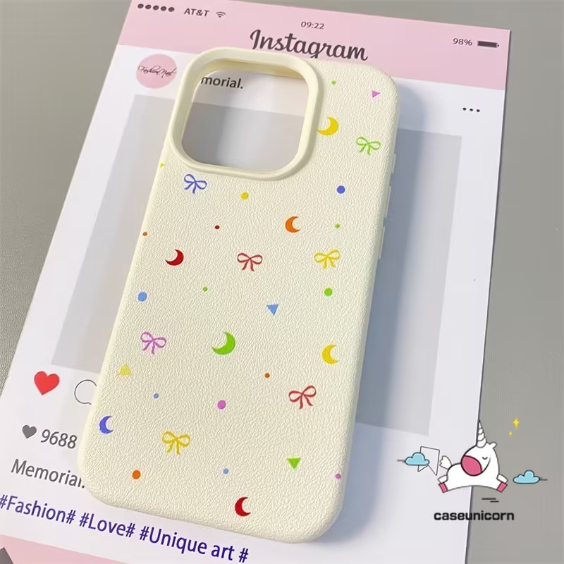 Tredny Luxury Skin Feel Leather Texture Soft Case Compatible for IPhone ...