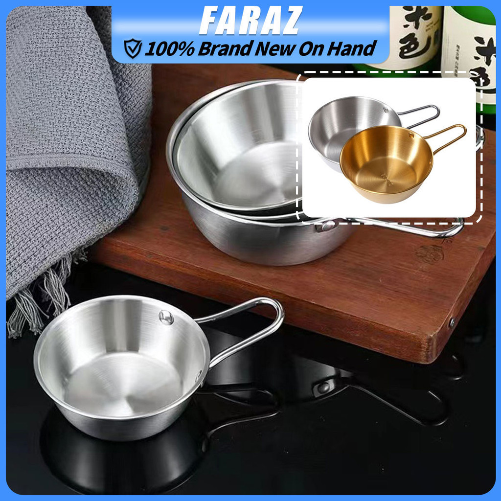 11/14cm Korean Rice Wine Bowl 304 Stainless Steel Drinking Food Bowl ...