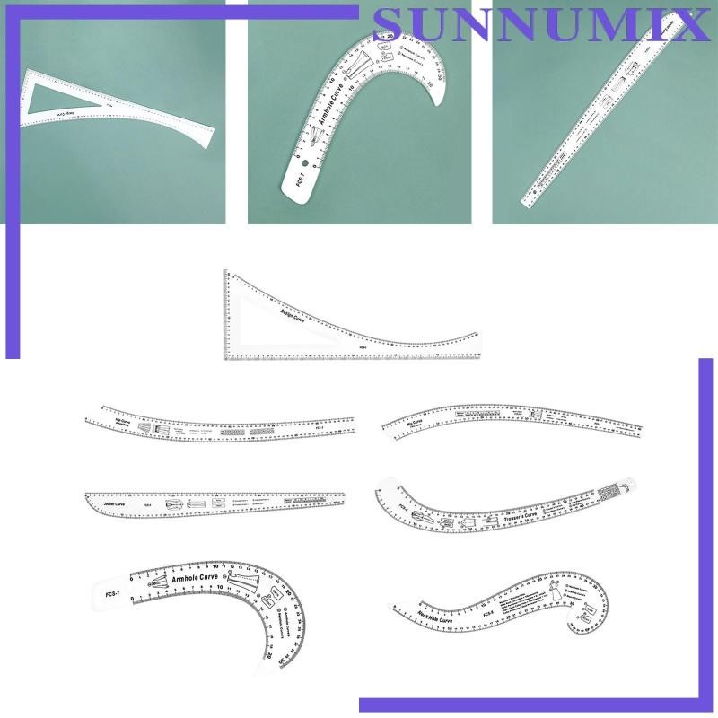 [Sunnimix] French Curve Ruler Tailor Tool Clothing Curve Rulers ...