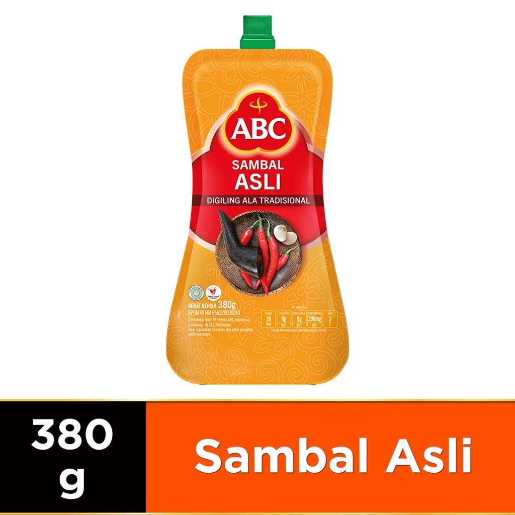 Abc Original Chili Sauce 380g POCKET | Shopee Philippines