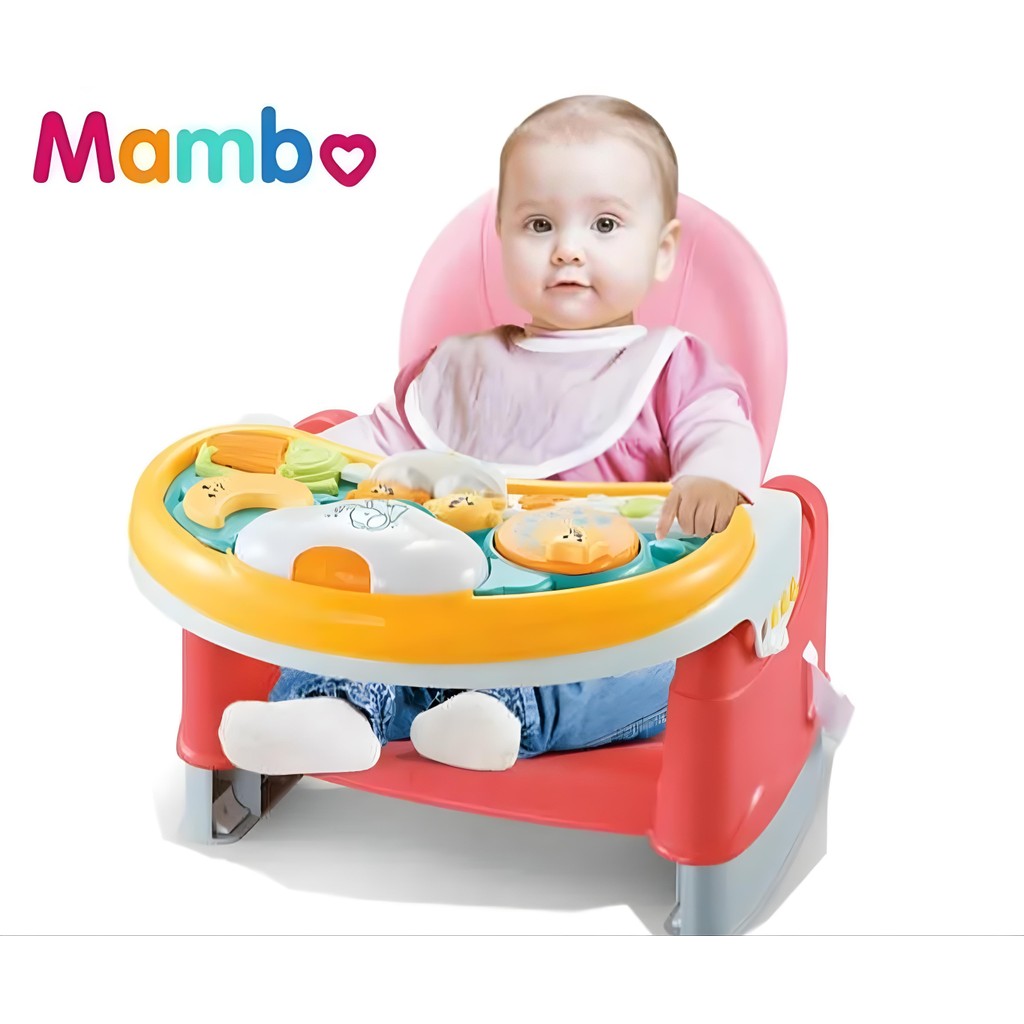 3 in 1 Baby Booster Seat Foldable Easy Go High Chair Convert to Travel ...