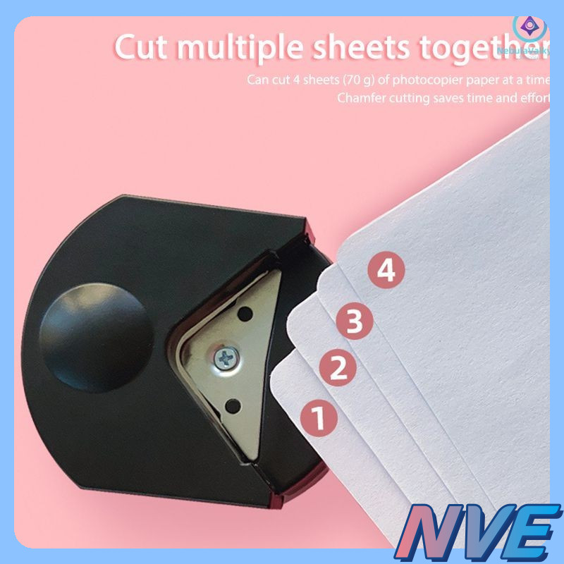 NVE R4 Corner Rounder for Photo Card Paper 4mm Corner Cutter Punch DIY ...