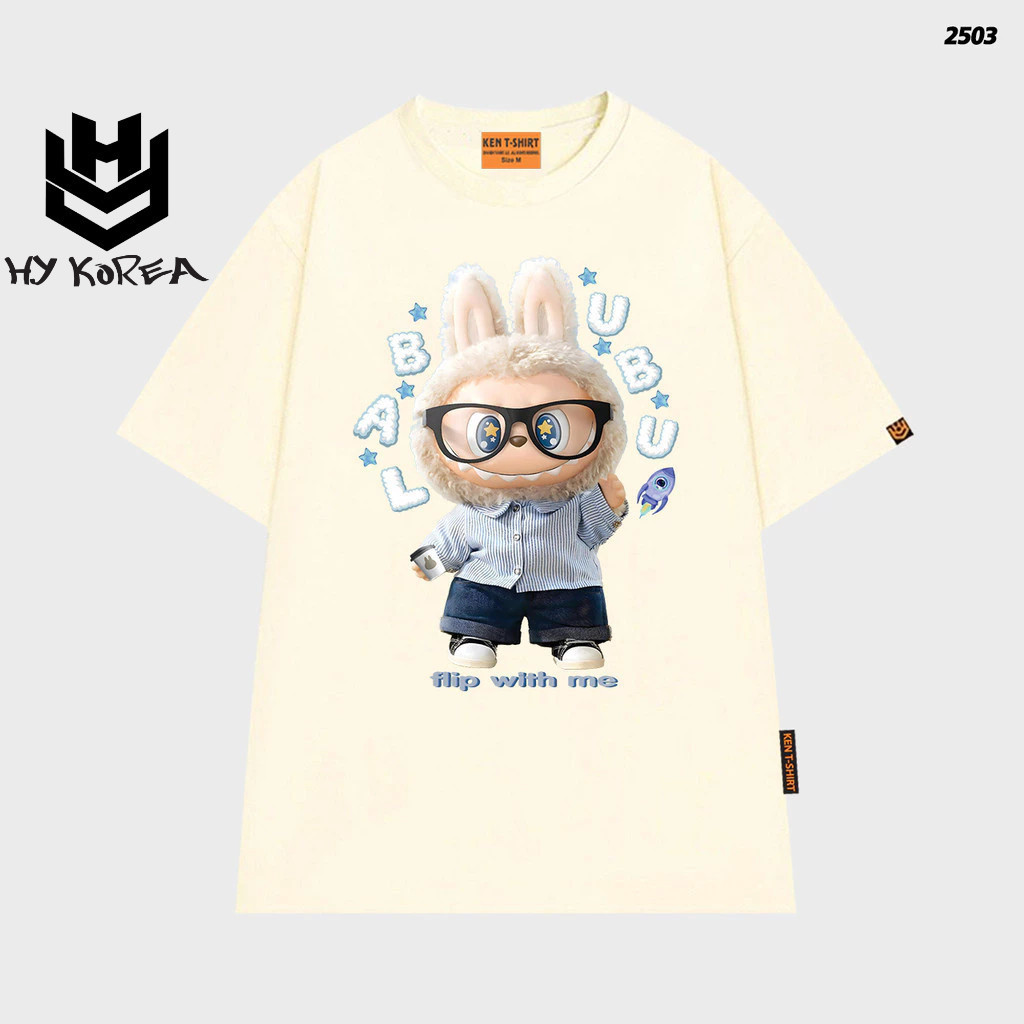 2024 Labu HY KOREA Labubu UNIVERSE Bear 2503 cotton Missed Sleeve 75 ...