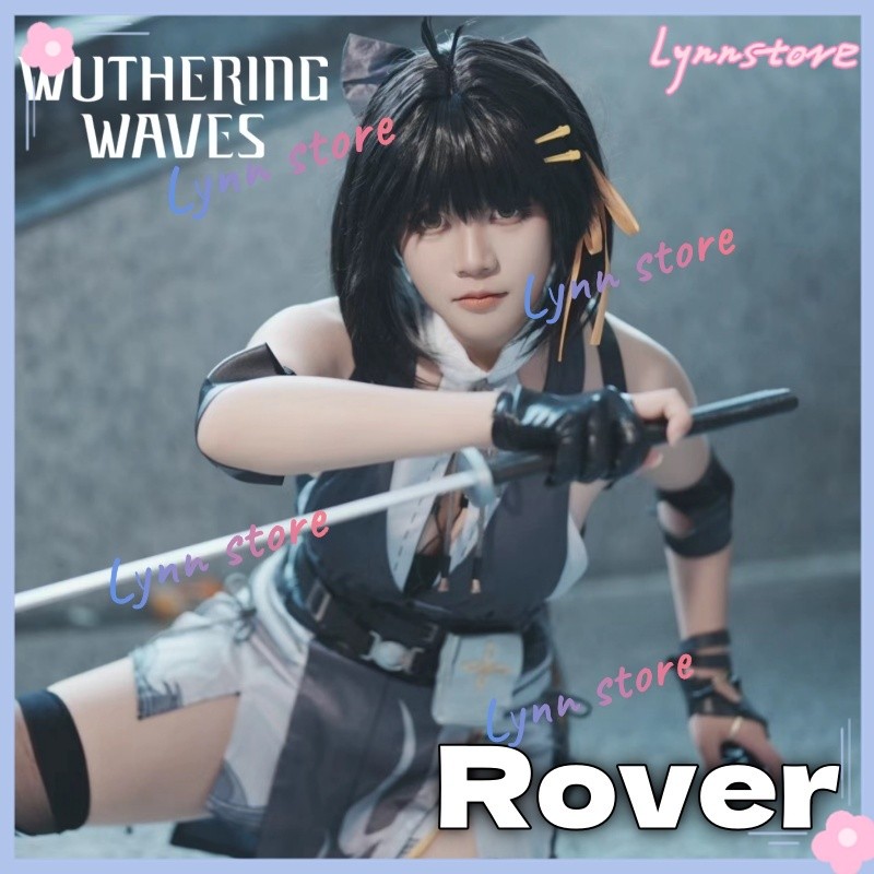 [IN STOCK] ROVER Cosplay Costume WUTHERING WAVES Female ROVER Dress Wig ...