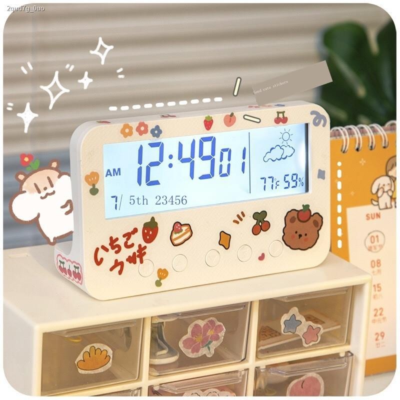 COD/Led digital clock alarm clock student special wake up artifact ins ...