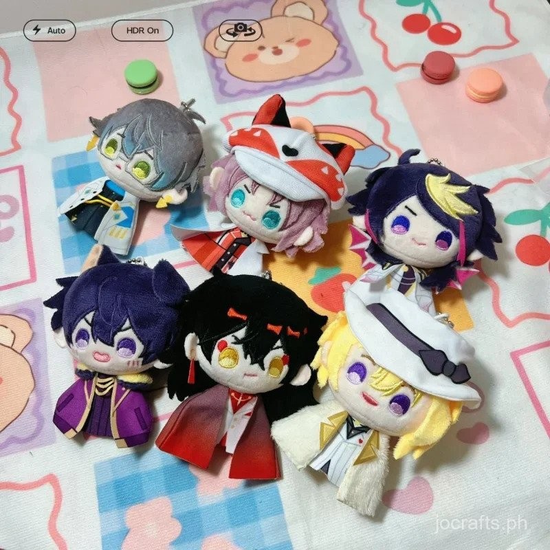 Mysta Ike Vox Shu Luca Shoto Plush Dolls Anime Figure Nijisanji Luxiem ...