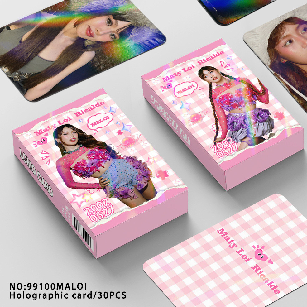 bini jollibee photocards Official Kpop Holographic BINI Card Talaarawan ...