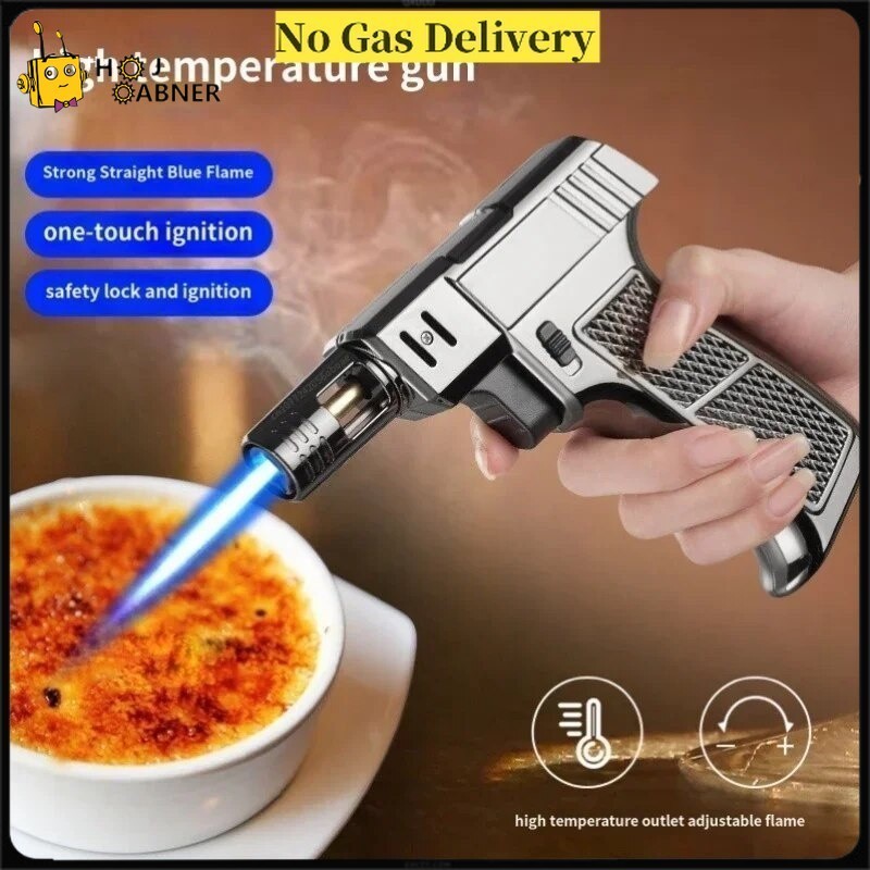 ABNER.HJ NEW Home refillable Torch lighter butane New design Pistol ...
