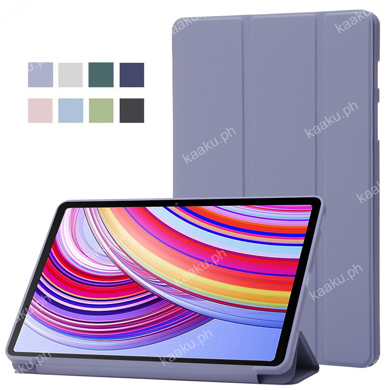 Funda For Redmi Pad Pro Case 12.1" Trifold Leaher Soft Back Stand ...