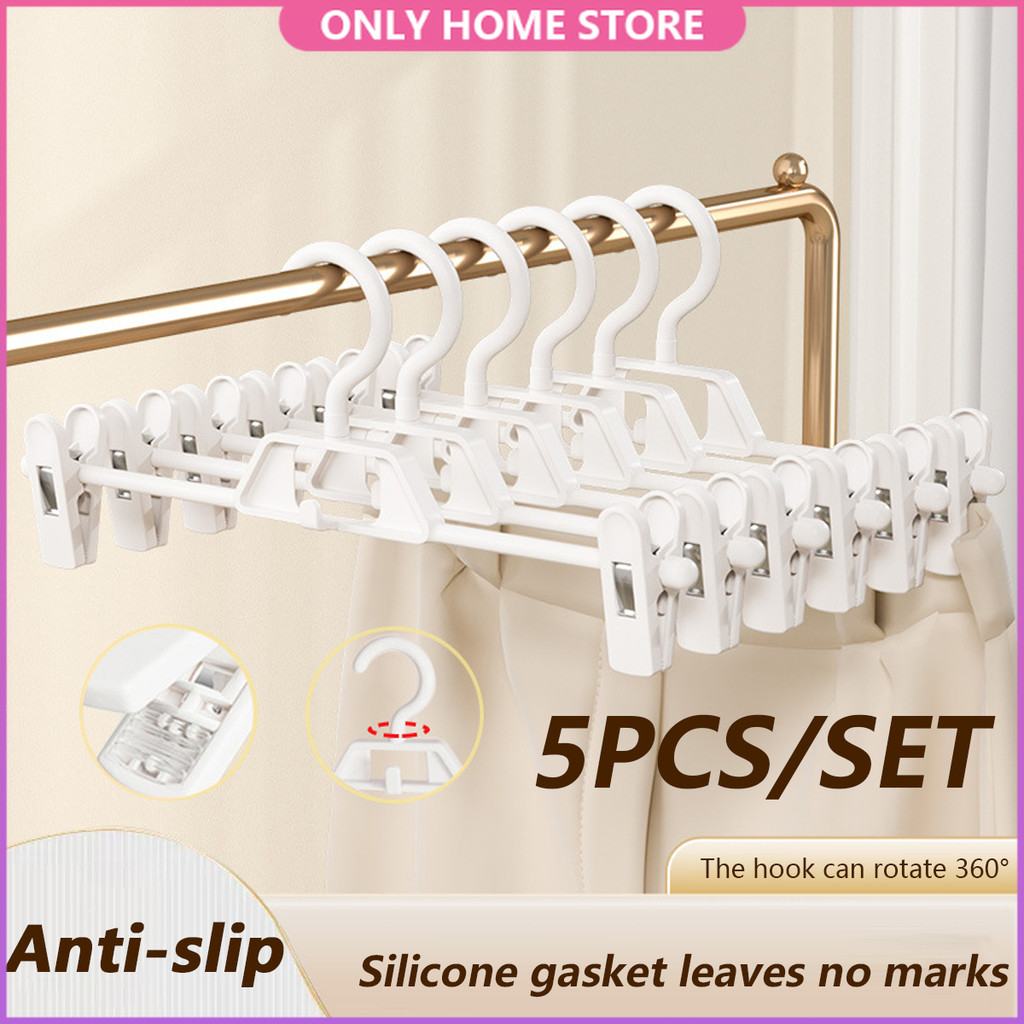 Multifunction Stackable Pants Hanger Extendable Hanger for Clothes ...